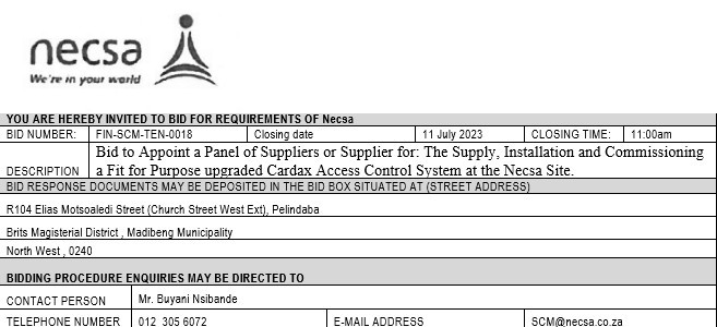 Supply, installation & commissioning fit for purpose upgraded Cardax ...